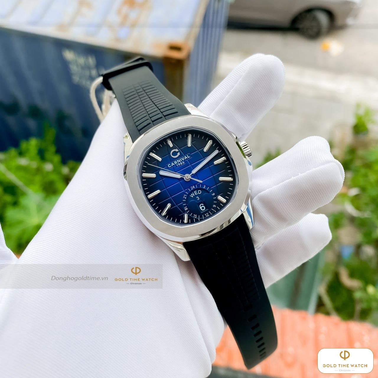 Đồng Hồ Carnival Aquanus 8113G-VT-DCS-X Nam 40MM Like New - Công Đồng Hồ